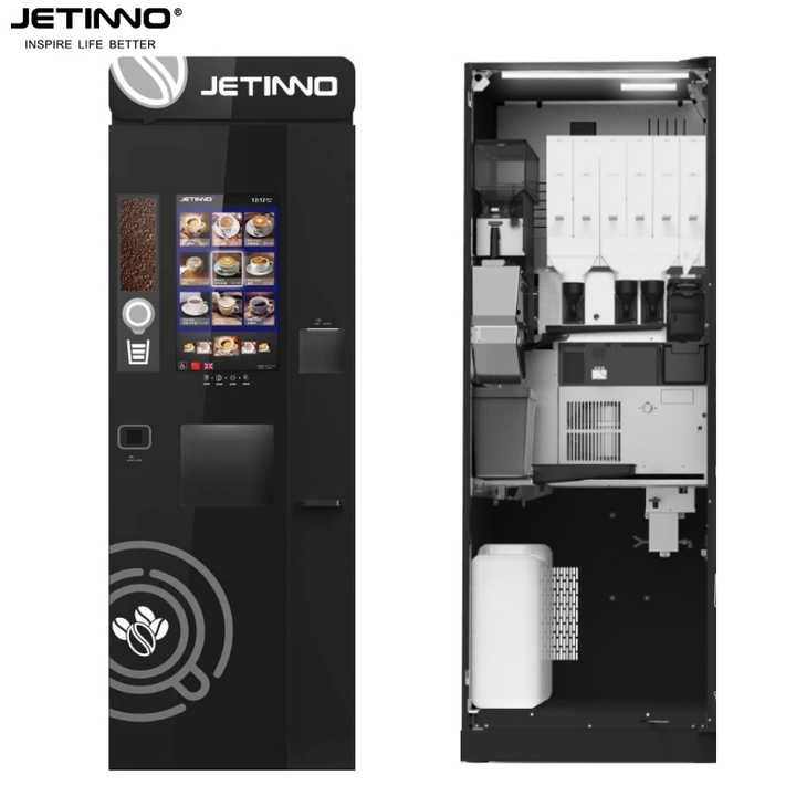 Jetinno JL300-ESFB7C Coffee Vending Machine - Instant & Versatile