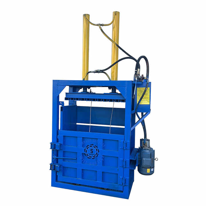 Small Portable Vertical Hydraulic Waste Compactor - Stryker ST-004