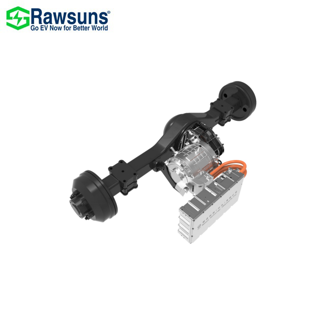 E-axle Powertrain 80/160kW PMSM Motor Rear Axle EV Electric Car ...