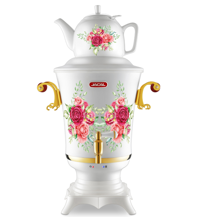 Electric Double Tea Maker Turkish Samovar 110v - Keep Warm