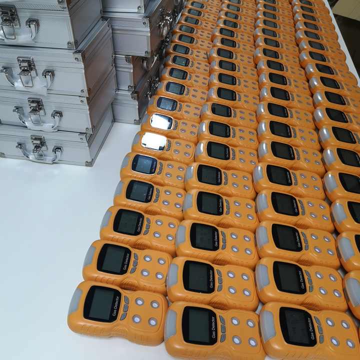 Rugged Industrial Portable Oceanus OC-840 Multi-Gas Detector IP65 Rating Audible Visual ...