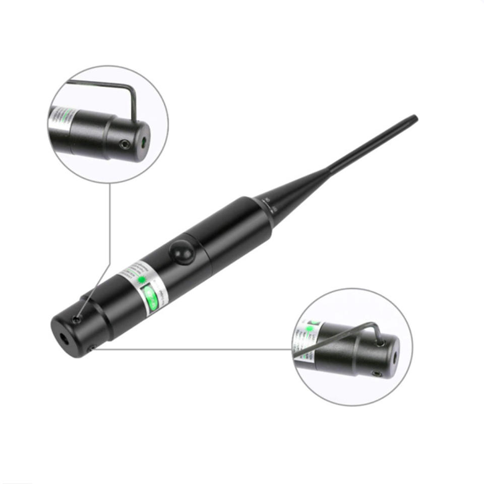 5D Era Professional Laser Sight Kit 32 Adapters 0.17 to 12GA Red or ...