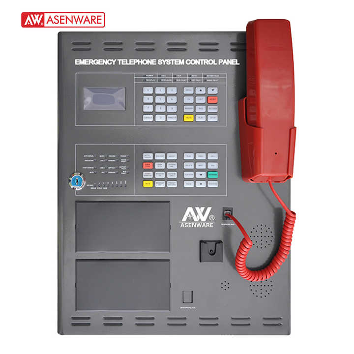 Addressable Fireman Intercom Panel - Fire Telephone System