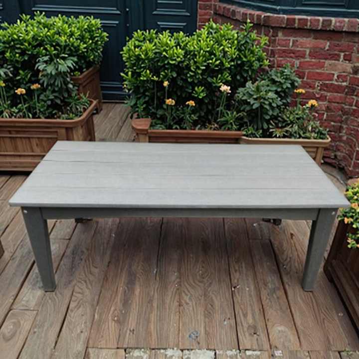 Modern Design HDPE Plastic Dining Table Premium Quality for Outdoor ...