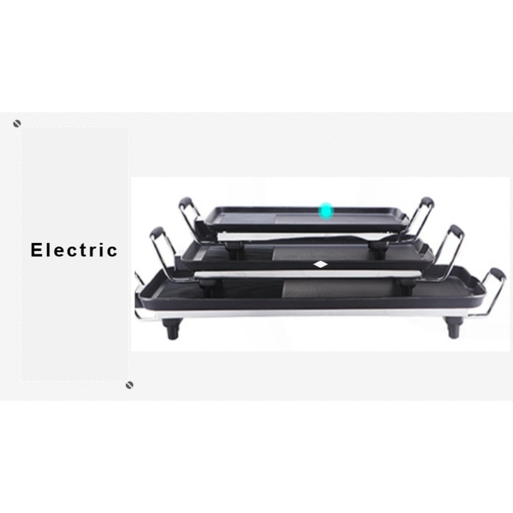 Modern Luxury Electric Barbecue Contact Grill Indoor