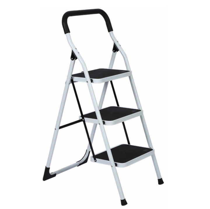 Household 3/4/5/6 Steps Foldable Steel Ladder Foldable Step Steel ...