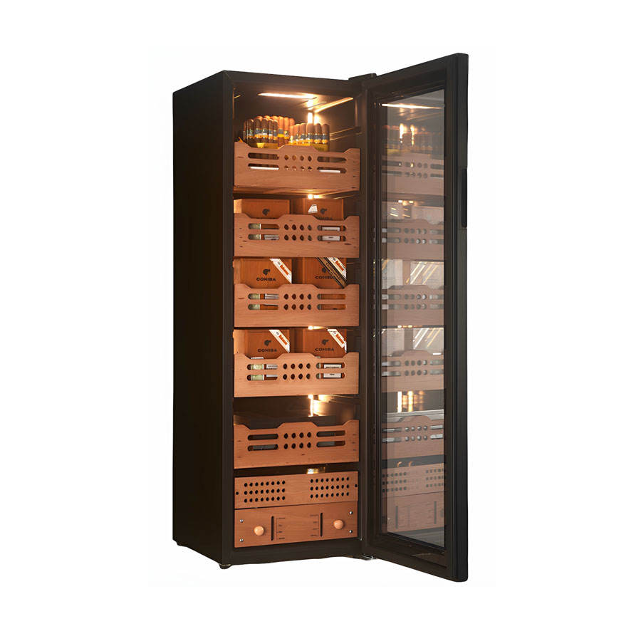 Cigar Humidor Cabinet Refrigerated Showcase Cigar Cooler Refrigerators ...
