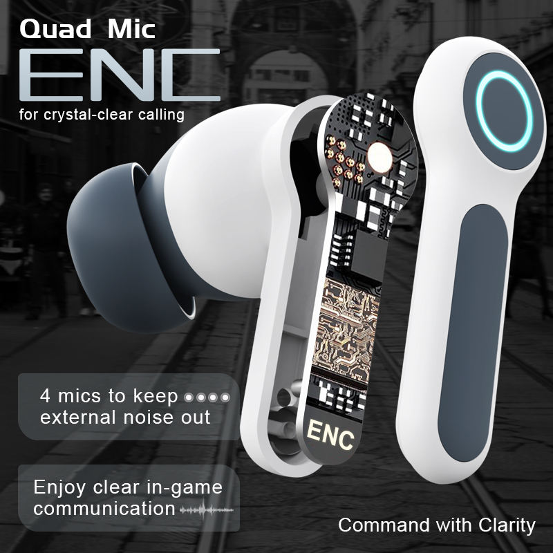 G07 Low Latency Gaming TWS Earphones - Wireless Gaming Earbuds with ...