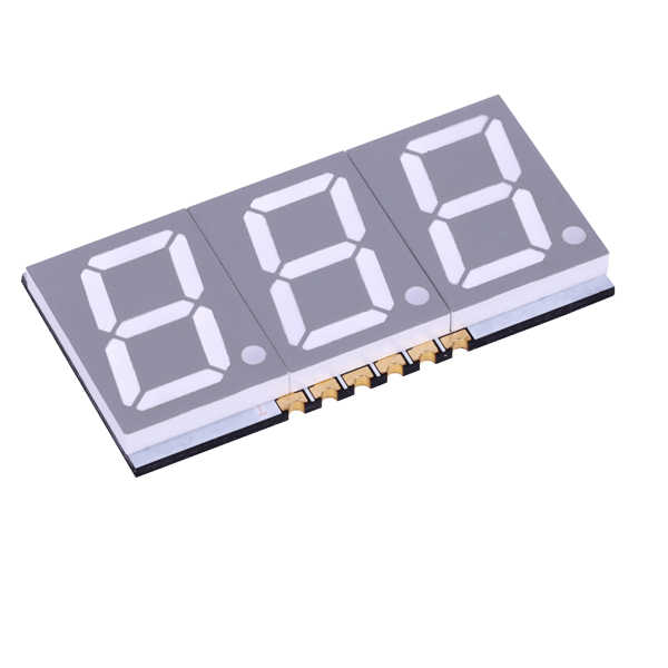 White 0.56 Inch 3 Digit 7-Segment SMD Display - 2 Year Warranty