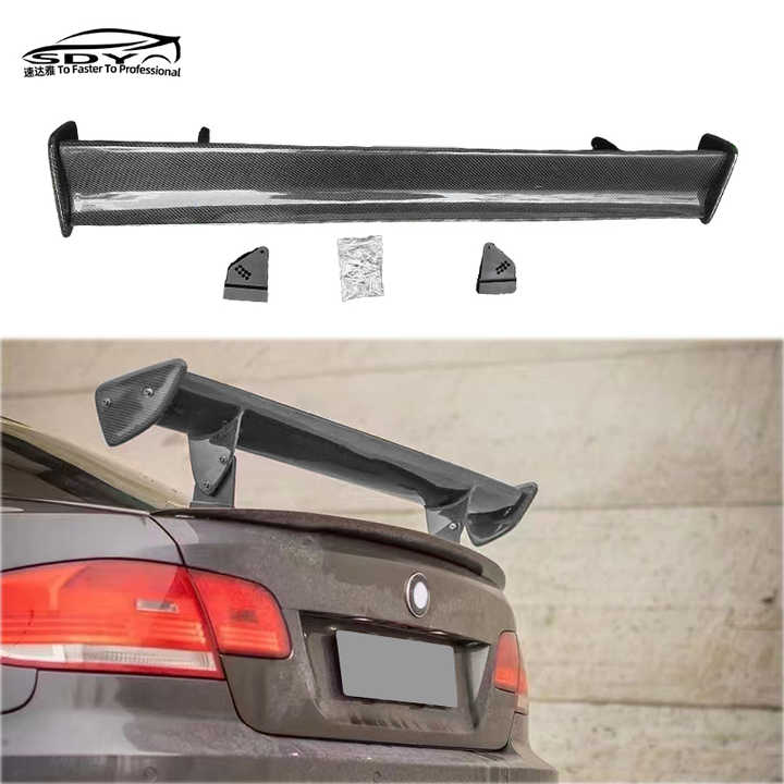 E90 E92 E93 M3 GTS Style High Quality Carbon Fiber Rear Spoiler Trunk ...
