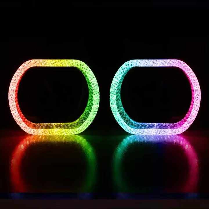 2024 Latest 3 Inch Shrouds Car Accessories With Projector Lens Car ...