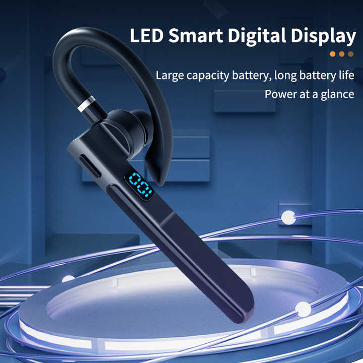 Business Voice Control Headset - Dual Microphone, IPX-4 Waterproof