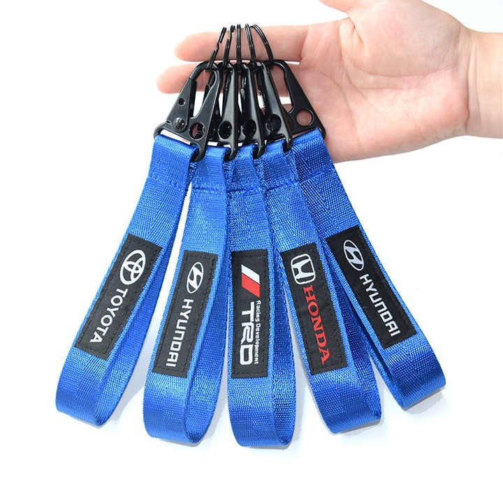 Custom Motorcycle Wrist Lanyards With Eagle Hook Custom Logo Woven ...