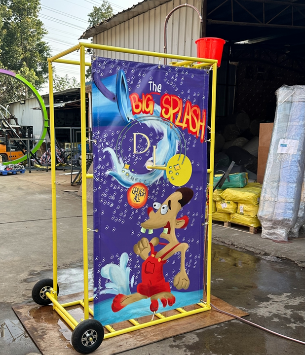 Summer Water Fun - Pitch Burst Game & Easy Dunk Tank Hire
