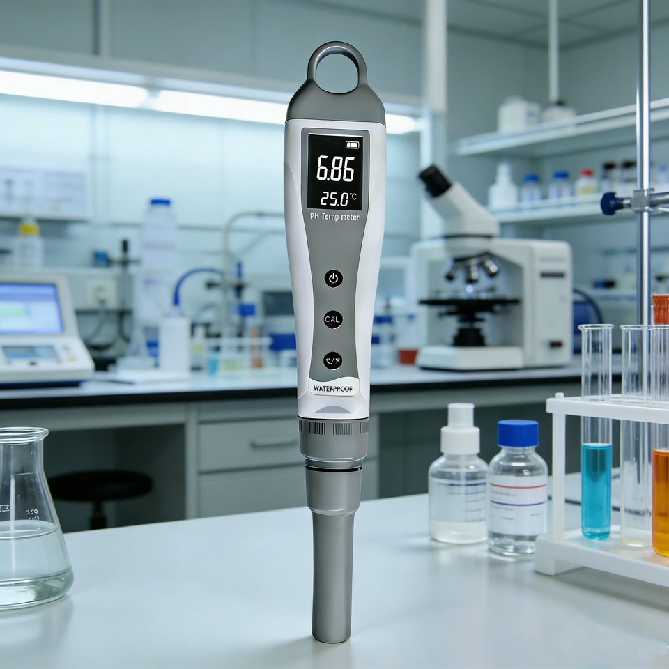 Digital Pen Type PH Meter Waterproof pH and Temperature Meter pH ...