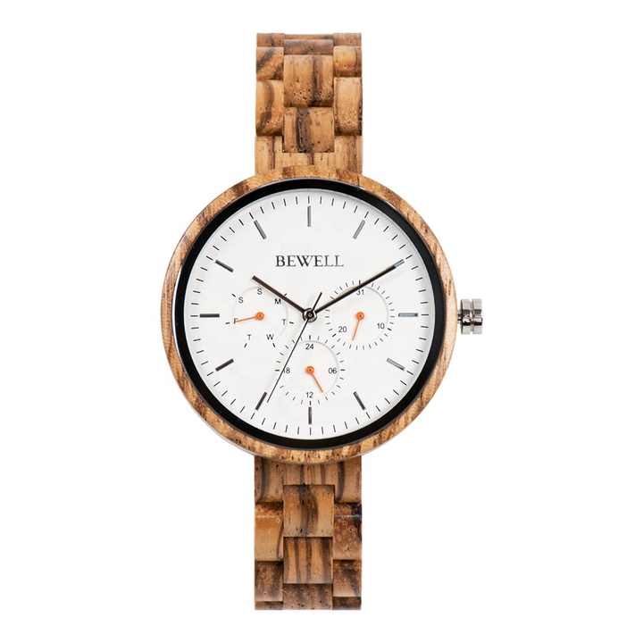 Unisex Build-Your-Own-Brand Chronograph Wooden Wristwatch From China ...