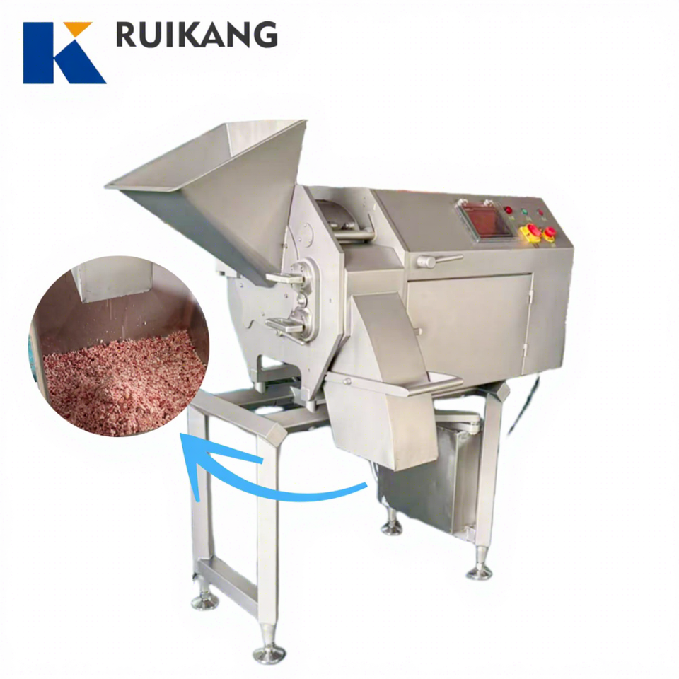 Frozen S304 Meat Cheese Pork Beef Dicer High Productivity Three ...