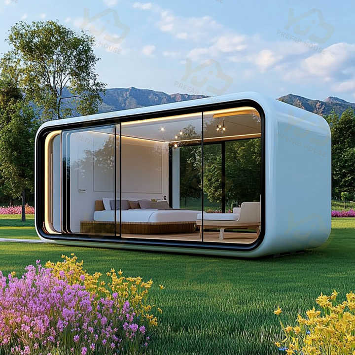 Ready Made Prefab Apple Pod Prefabricated Home Tiny Homes Apple Cabin ...