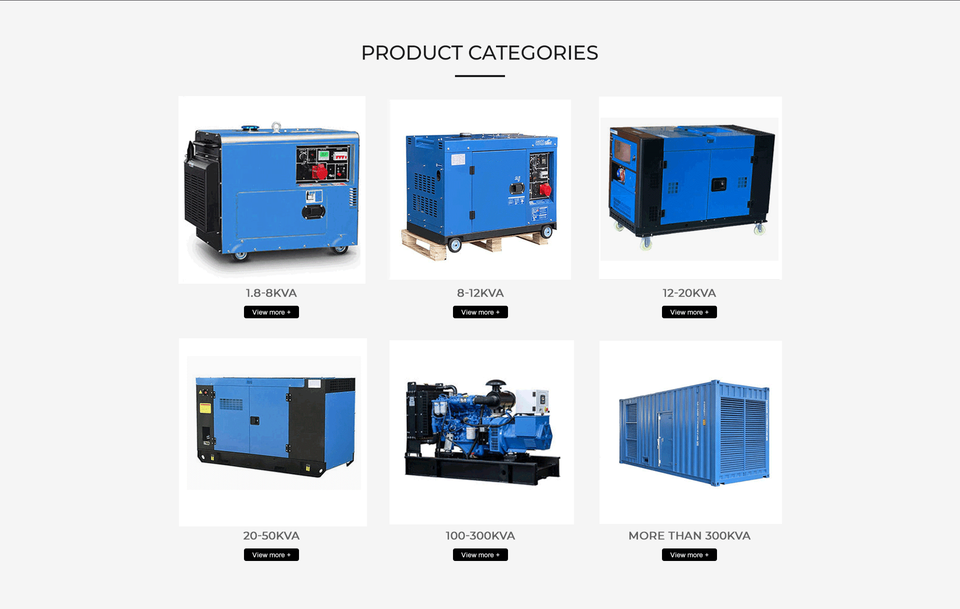 SUPER POWER Generator diesel 3phase 230v 43 KVA 10KVA 20KW 30KW 50KW Ac ...