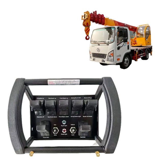 Remote Controller 7 Joysticks Mobile Crane Remote Control Hydraulic ...
