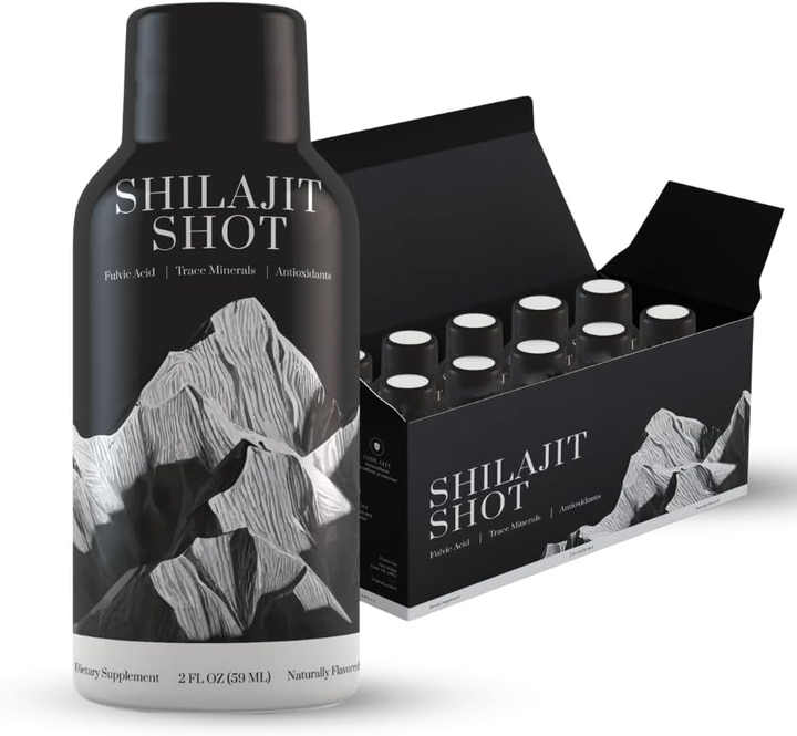 Shilajit Energy Drink - Natural Minerals & Fulvic Acid