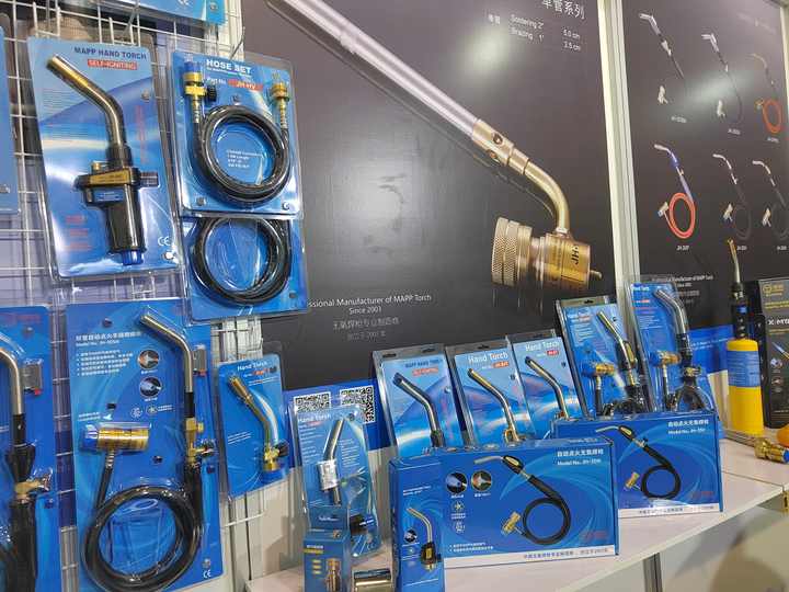 Welding Torch MAPP Gas Turbo Torch with Hose - Retekool
