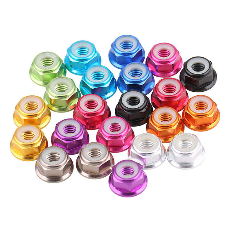 Shenzhen Nock Aluminum Hex Wheel Lock Nut CNC Machined Nylon Nut for ...