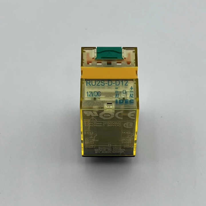 RU2S-D-D12 New 10A 12VDC General Purpose Power Relay IDEC RELAY PLUG-IN ...