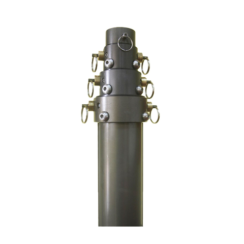 Locking type lifting rod bolt locking telescopic mast communication ...
