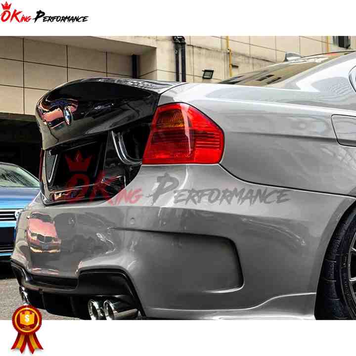 CSL Style Carbon Fiber Rear Trunk Lid for BMW 3 Serises E90 M3 LCI ...