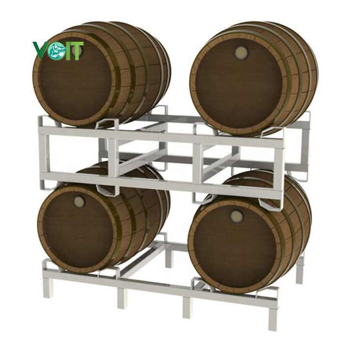 55 Gallon Whiskey Barrel Wine Rack - Durable & Sustainable