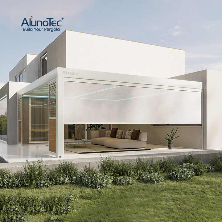 Alunotec Waterproof Louver Roof System Kits for Outdoor