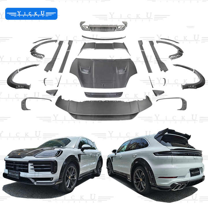 Cayenne Body Kit - MSY Style Dry Carbon Fiber Upgrade