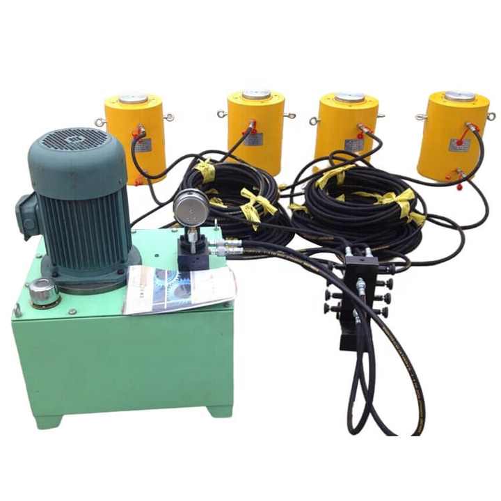 Synchronized Lift Jacking System - Hydraulic Jacks for House Lifting ...