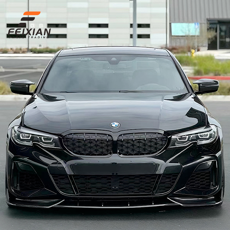 For BMW New 3 Series 325 G20 G28 2019+ ABS Carbon Fiber MP Front Lip ...