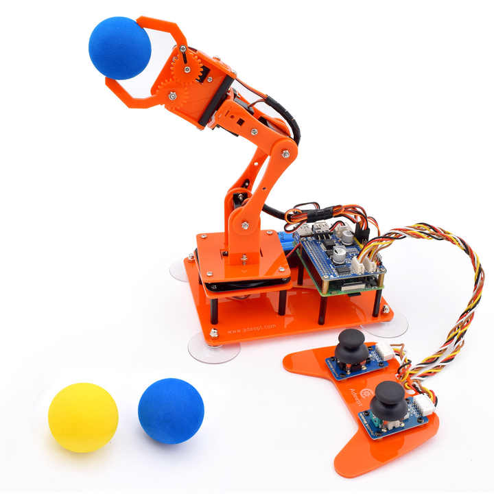 Python Programming Five Axis Robotic Arm Kits for Raspberry Pi Robot ...