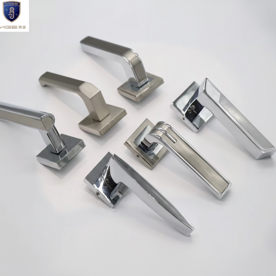 Wholesale High Quality Ambidextrous Silver Zinc Alloy Split Door Lock ...