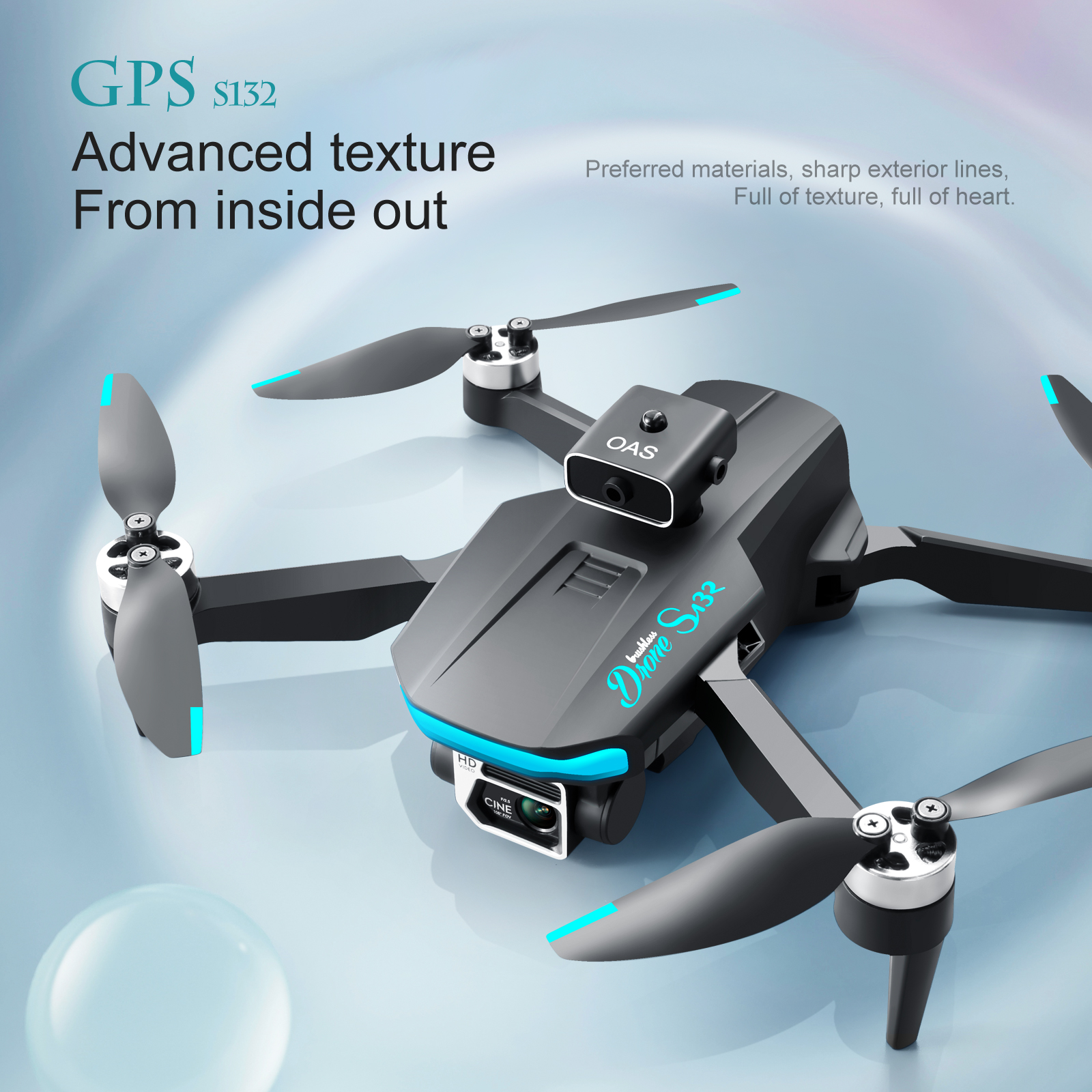 S132 RC Drone GPS with 8K Camera - 5G WIFI & Obstacle Avoidance
