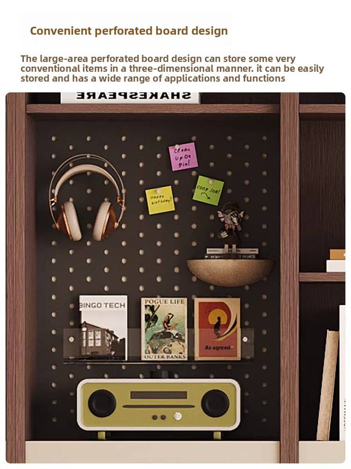 Honeycomb Aluminum Industrial Bookcase Storage Cabinet Integrated Home ...