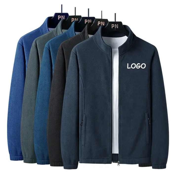 Men's Fleece Jacket - Custom Tech Micro Polar Fleece