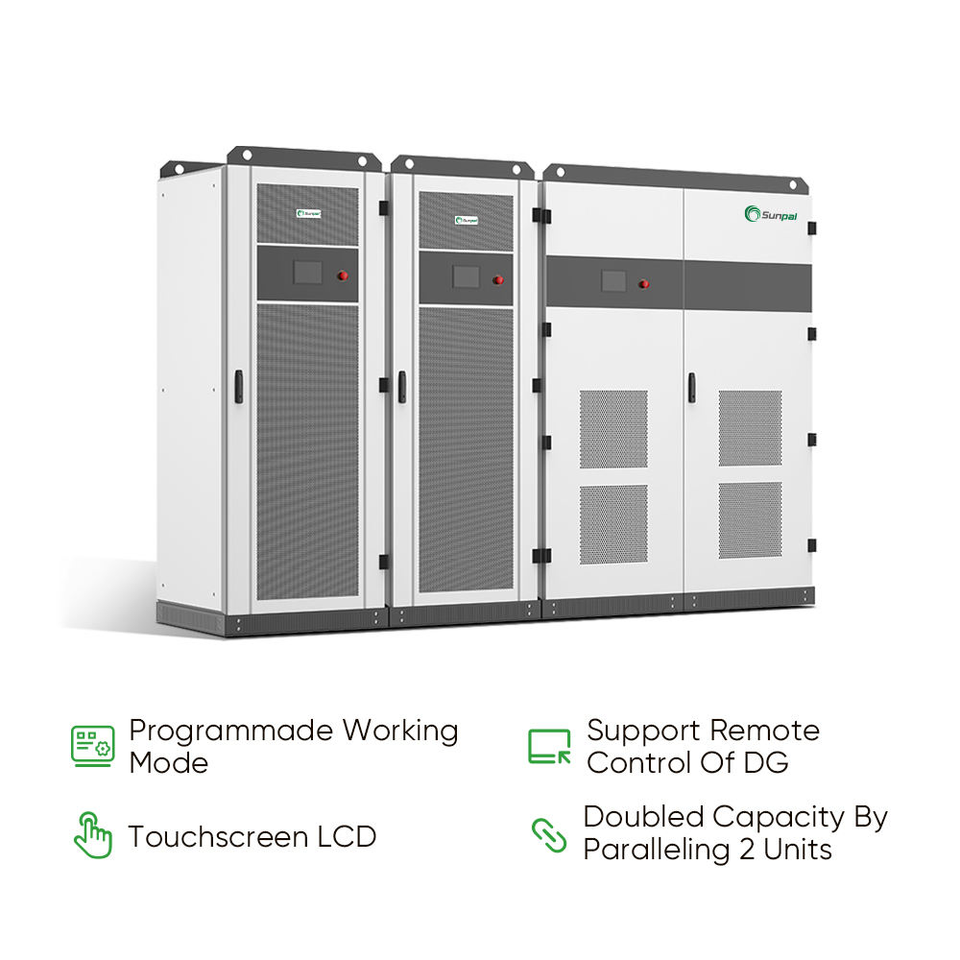 Sunpal 3 Phase Off-grid Inverter 100KW 300KW 500KW Power Inverter ...