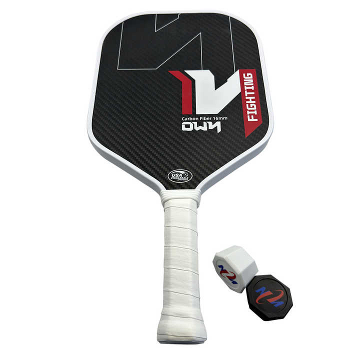 Thermoformed Raw Toray T700 3k Carbon Fiber Pickleball Paddle With 16 ...