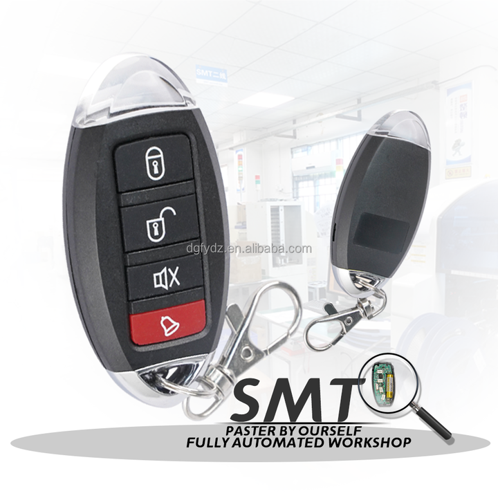 Wholesale 4 Button RF Wireless 315mhz Garage Door Remote Control Metal ...