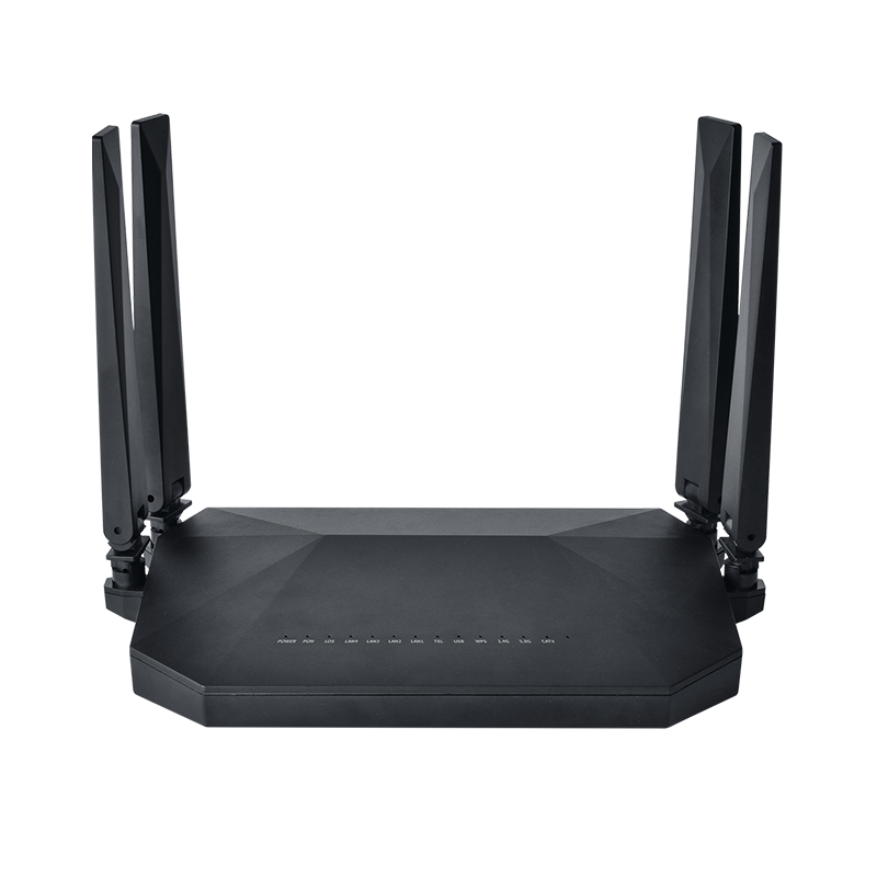 GPON CATV ONU - 4GE+WiFi+POTS Fiber Optic Terminal