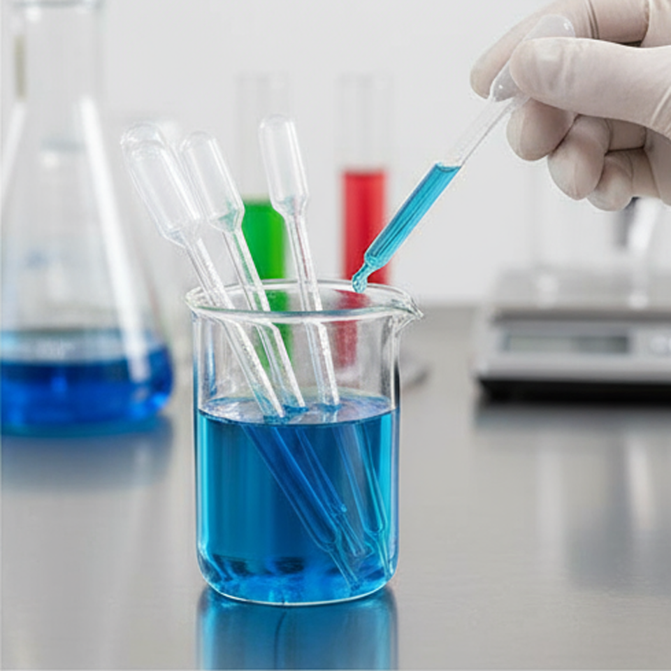 0.5/1ml/2ml/3ml/5ml/10ml Lab Sterile Disposable Plastic Micro Pasteur Transfer Graduated ...