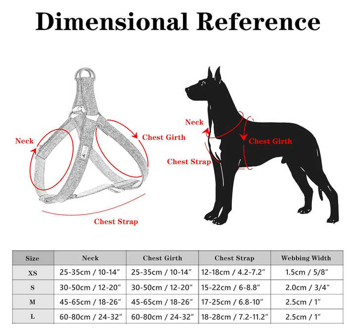 Custom Luxury Adjustable Step-In Soft Cotton Tactical Vest Dog Chest ...