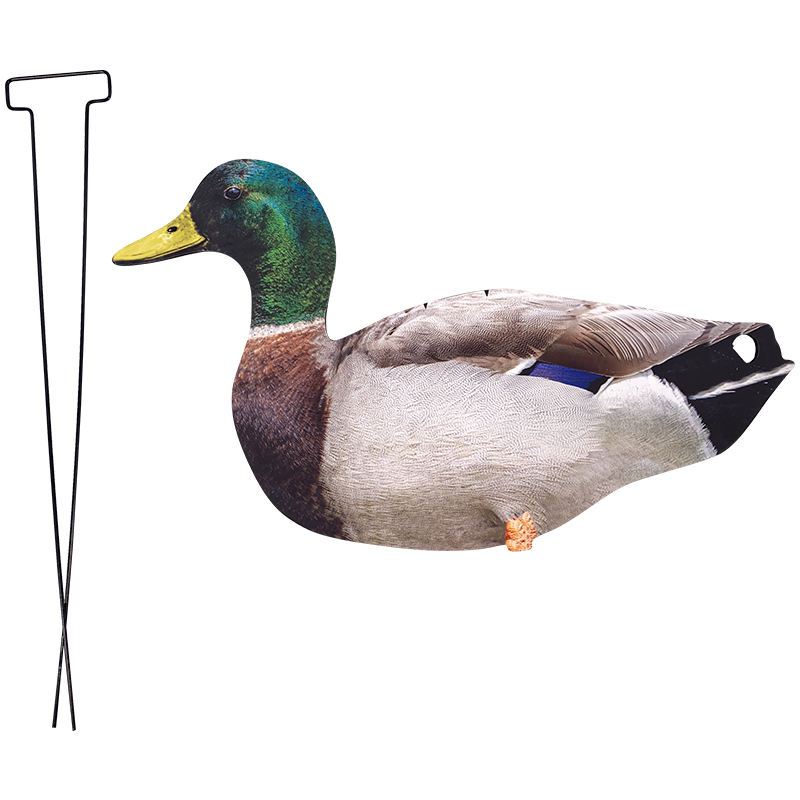 Hunting Corrugated Plastic Sign for Flocked Duck Decoy with U Type ...