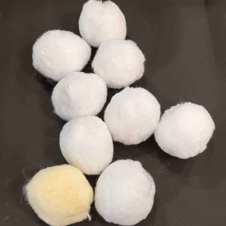 Oil - Water Separation Fiber Ball Packing, Oil - Absorbing Fiber Balls ...