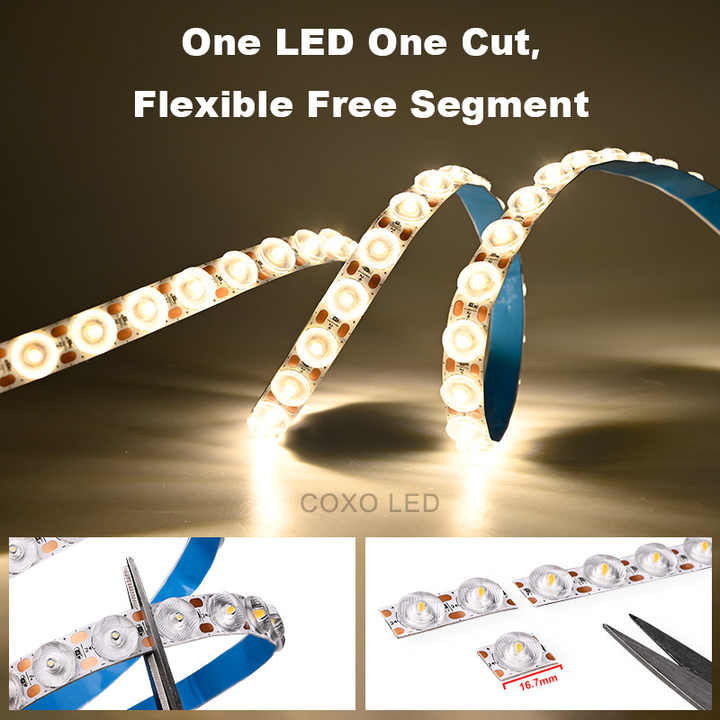 COXO Led Strip Diffusers 24V Ce Rohs 3000K 4000K 6500K Zigzag Led Wall ...