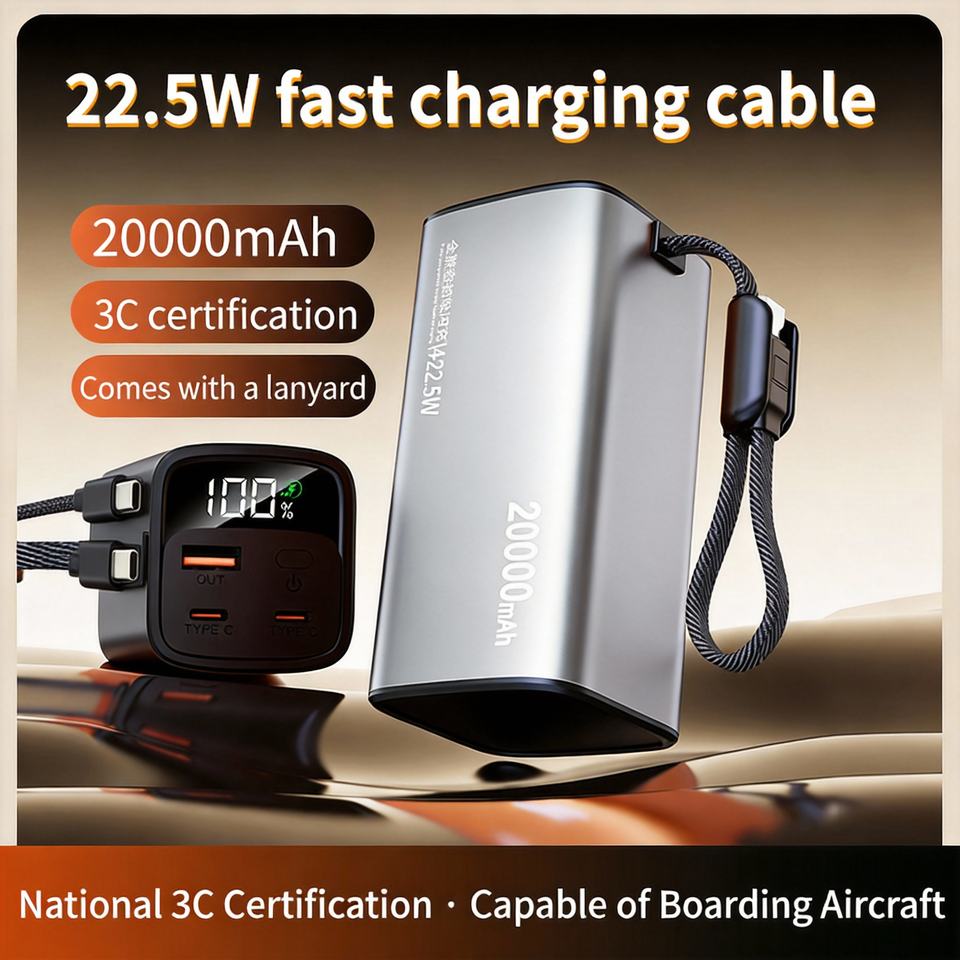 OEM logo 20000mAh Powerbank Larger Capacity Power Bank Portable Power ...